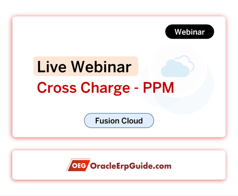 Cross-charging and Intercompany Billing in Oracle PPM Cloud – Portal ...